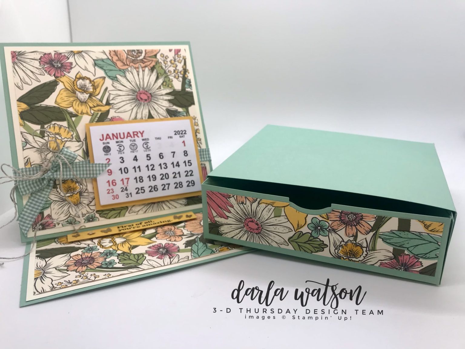 3D Thursday with Darla and a Free Project Sheet - Debbie Henderson ...