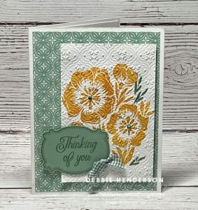 Flower Power Stamp Camp - Debbie Henderson, Stampin' Up! Demonstrator