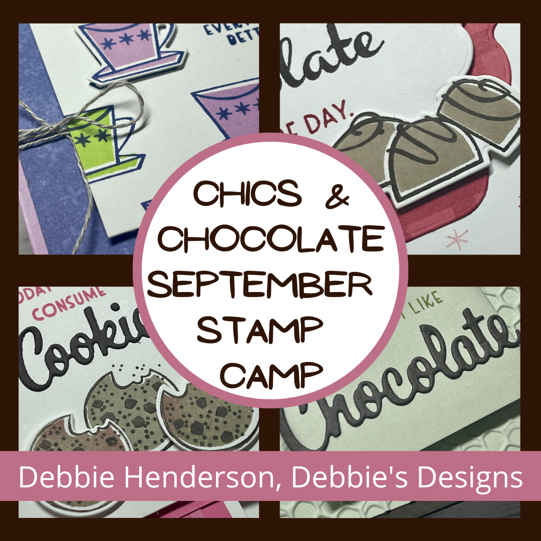 August Stamp Camp Card 4 - Debbie Henderson, Stampin' Up! Demonstrator