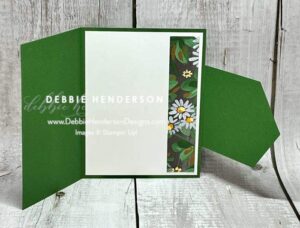 Cheerful Daisies Tab Tuck Card Fold - Debbie Henderson, Stampin' Up ...