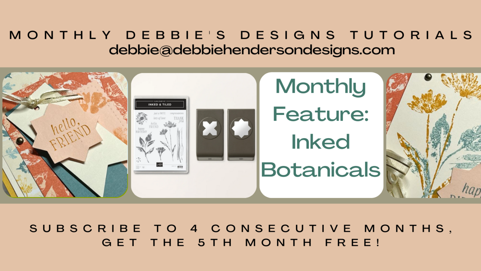 Debbie's Designs Monthly Tutorials for September 2023 - Debbie ...
