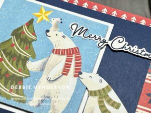 The Beary Christmas Suite Collection Makes Pretty Cards - Debbie ...